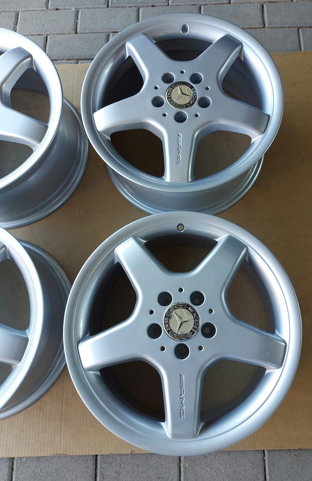 AMG Styling III 7,5 J x 17 Zoll ET 37 Felgen Original Mercedes E Klasse ...