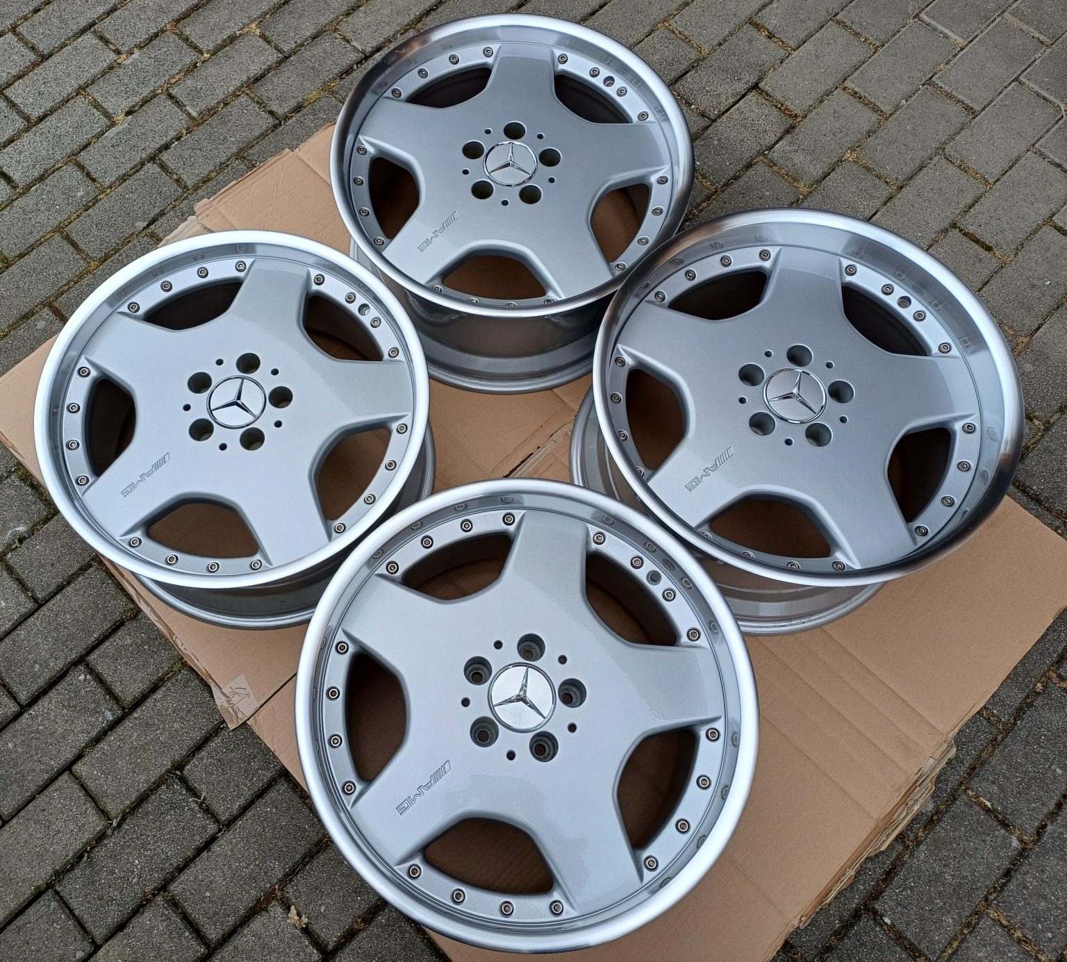 Mercedes SL R 129 Original SELTENE 2teilger AMG Felgen 8,5 J + 10,0 J x ...
