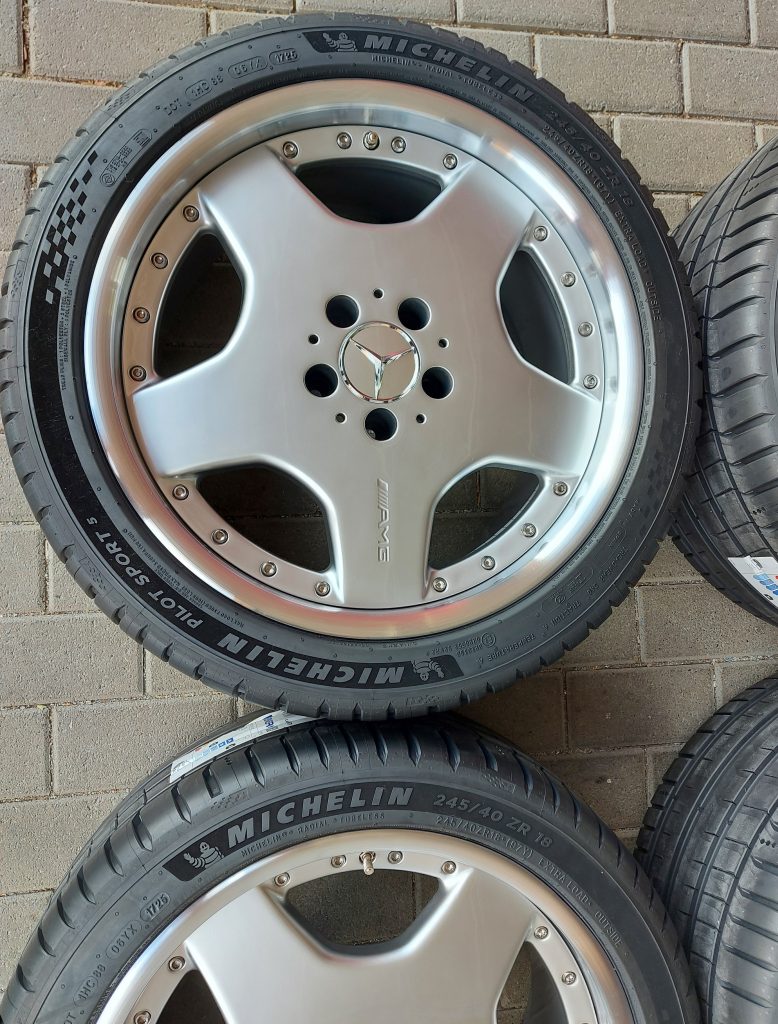 Mercedes SL R 129 Original SELTENER 2teiliger AMG 8,5 J + 10.0 J x 18 ...