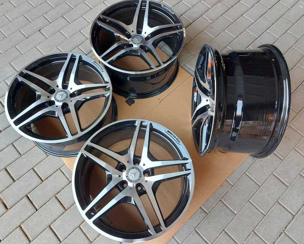Mercedes SL R 230 "SELTENER" Original AMG Magnesium Felgensatz 8,5 J ...