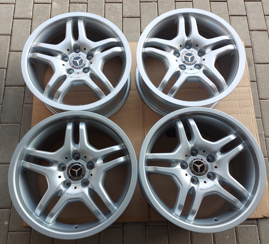 Mercedes E Klasse W 211 Original Styling IV AMG Felgen 8,0 J + 9,0 J x ...
